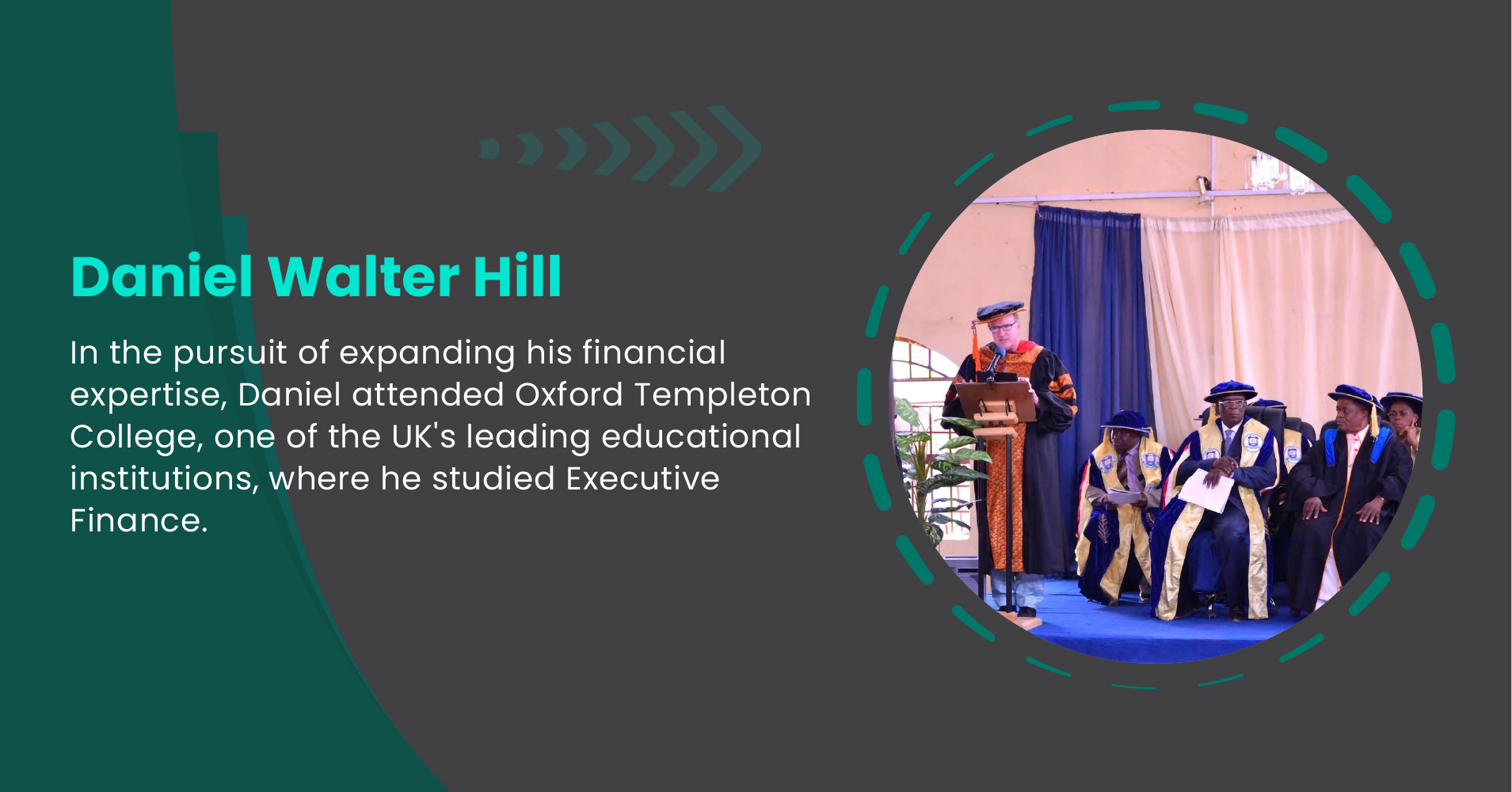 Daniel Walter Hill| Entrepreneur, Broad Industry Experience